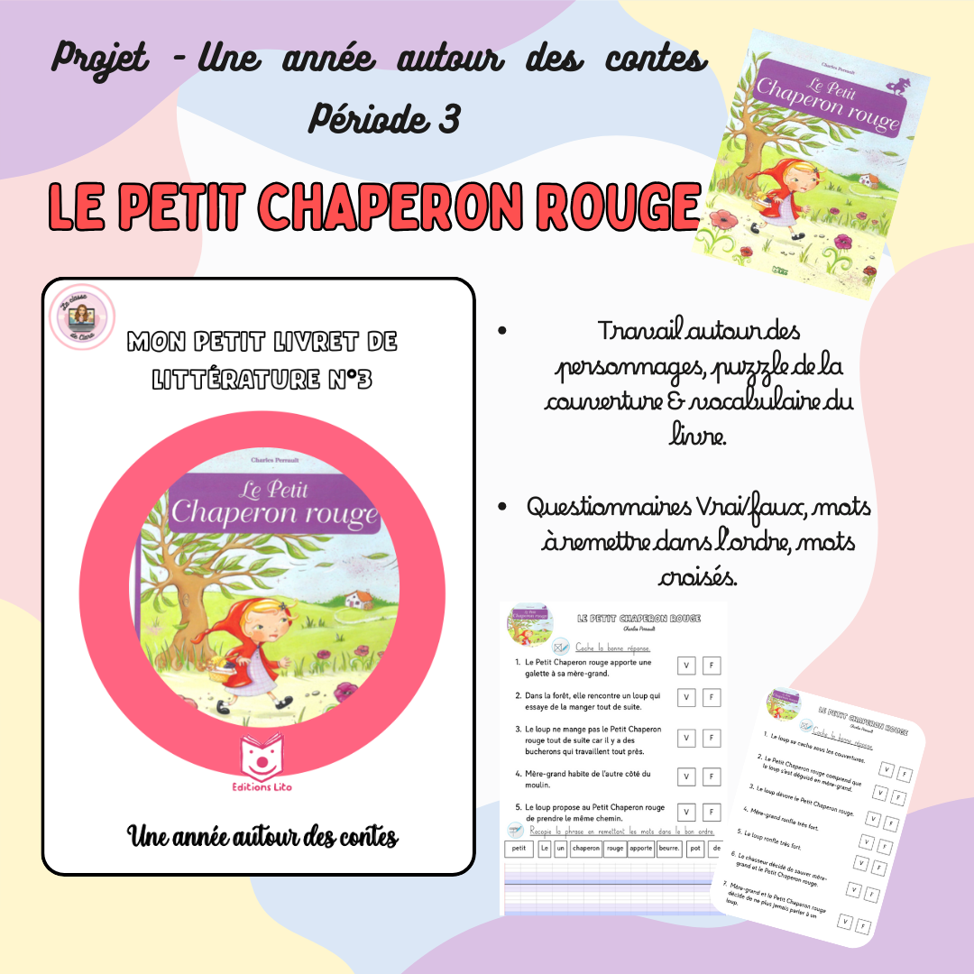 Une année autour des contes avec les Editions Lito – Le Petit Chaperon ...